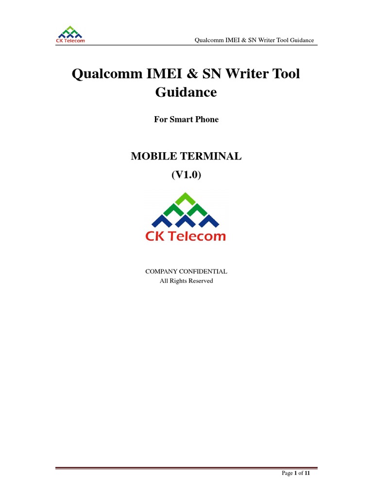 Qualcomm Qwriter Tool Instruction | PDF | Usb | Personal Computers
