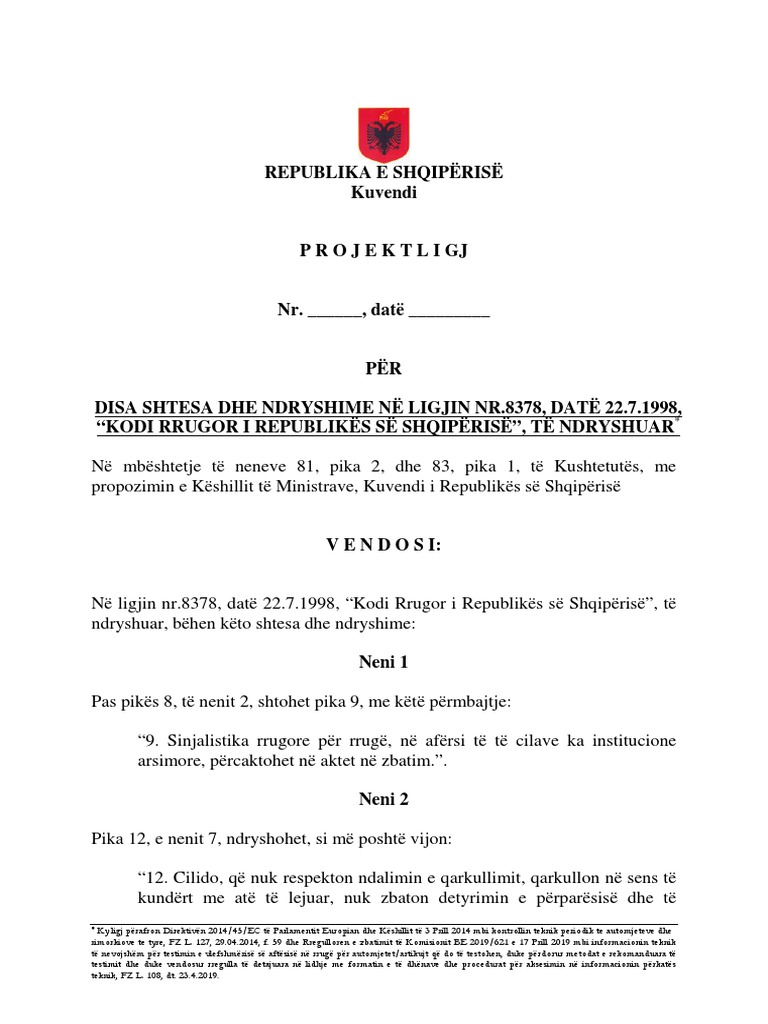 20210319131249shtesa 8378 - Kodi Rrugor | PDF