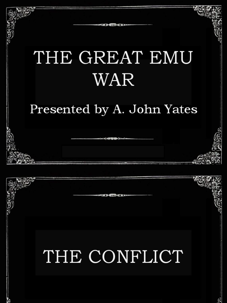 The Great Emu War | PDF | Military Operations | Military
