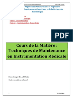 Guide de Maintenance Biomédicale | PDF | Génie biomédical