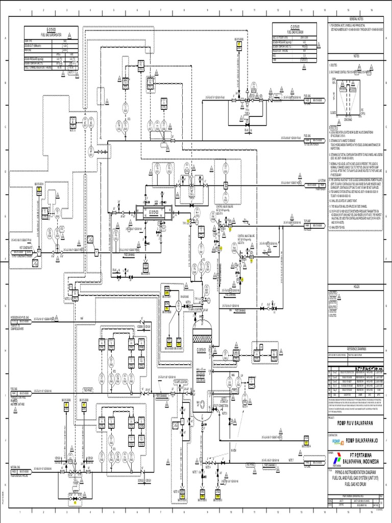 26071-203-M6-315-00005 - Piping and Instrumentation Diagram Fuel Oil ...