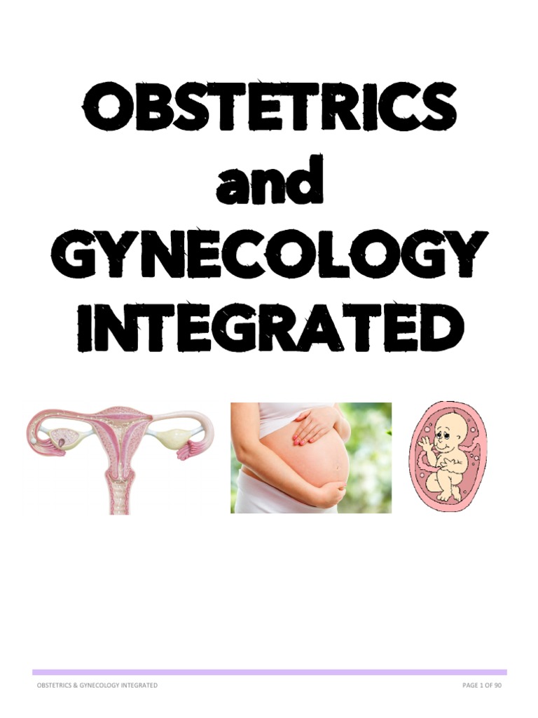 OB MustKnows | PDF | Pelvis | Childbirth
