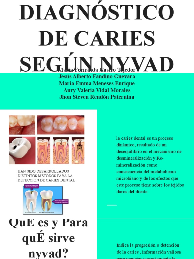 NYVAD | PDF | Diente | Esmalte de dientes