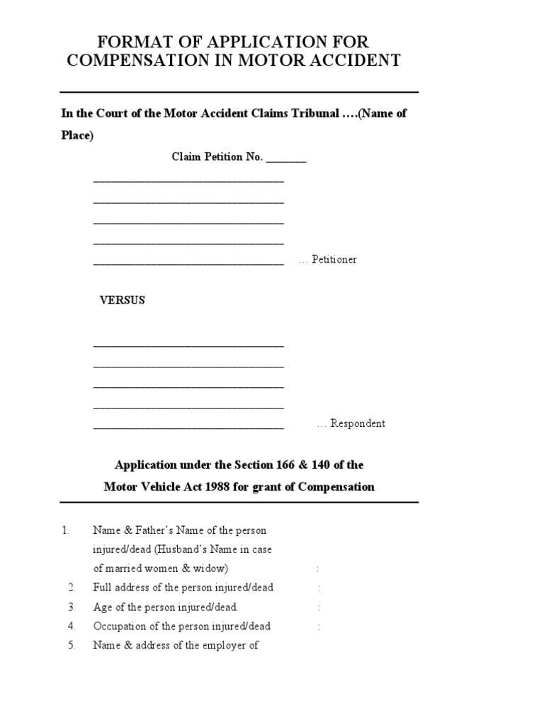 A2 Application Form Section 140 Section 166 | PDF | Justice | Crime ...