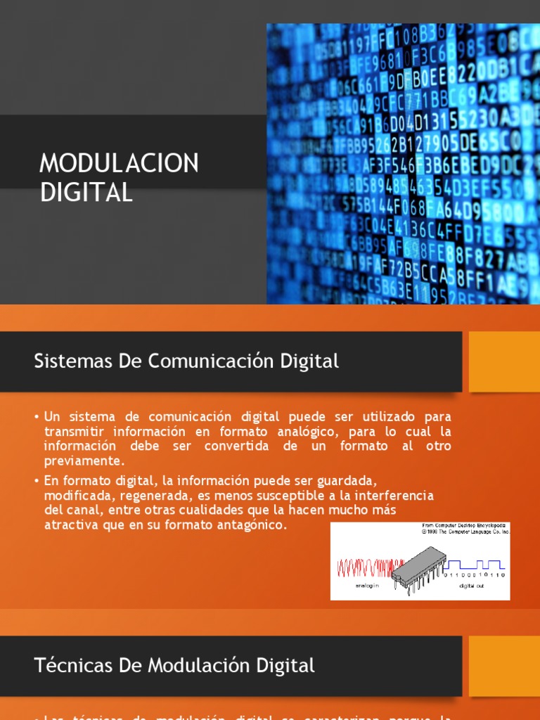 Modulacion Digital | PDF | Modulación | Ingenieria Eléctrica