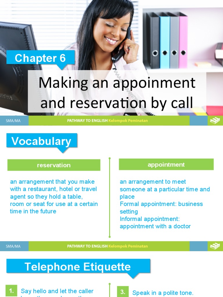 Making Appointments and Reservations by Phone | PDF