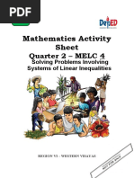 Q1 LE Mathematics 8 Lesson 1 Week 1 | PDF | Mode (Statistics) | Arithmetic Mean