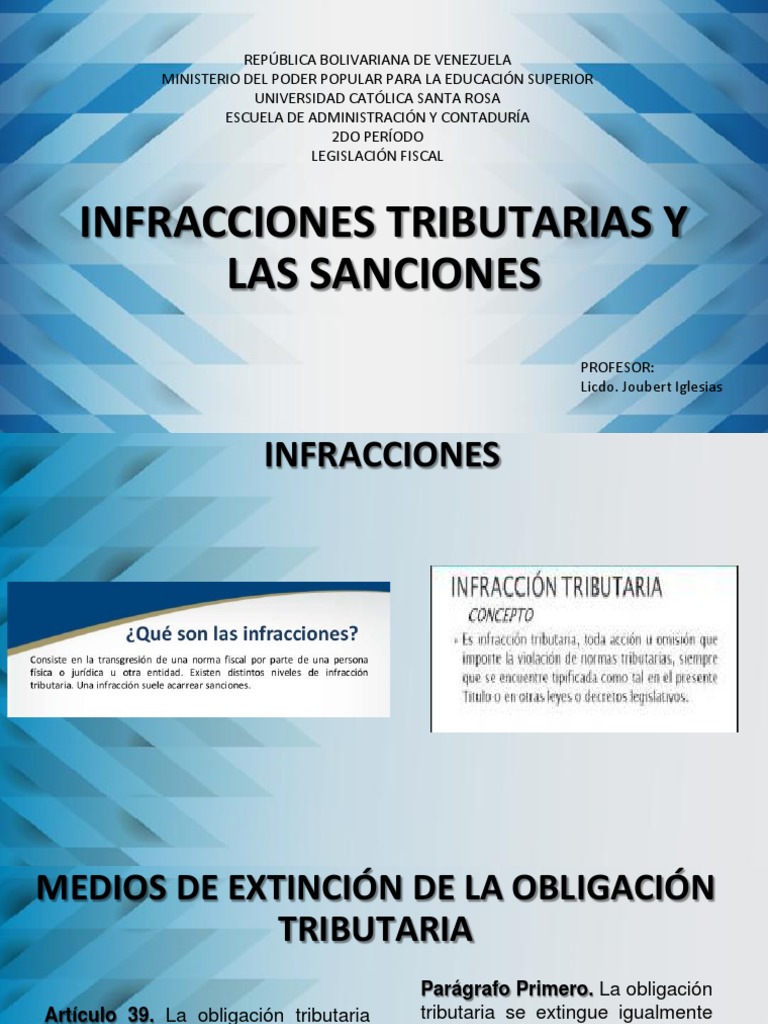 Unidad 4 | PDF | Multa (pena) | Venezuela