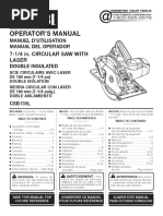 Chop Saw - 251938 - M2500LW2 - Task Force 10in Cmpd. Miter Saw | PDF ...