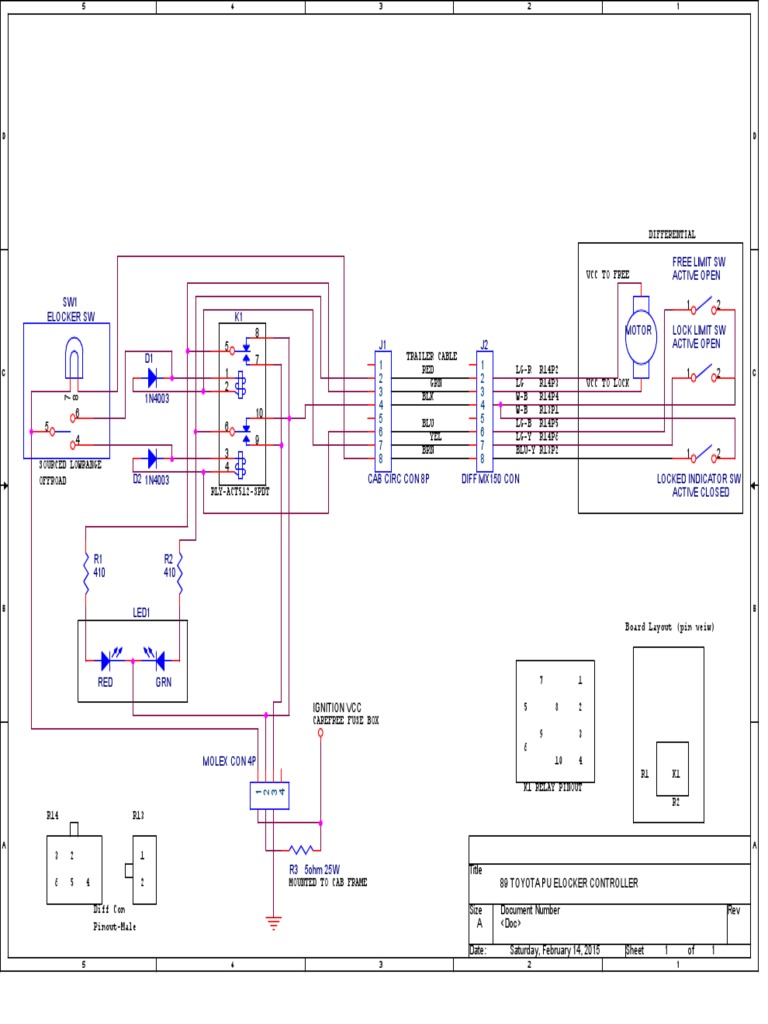 Diy Toyota E Locker Wiring