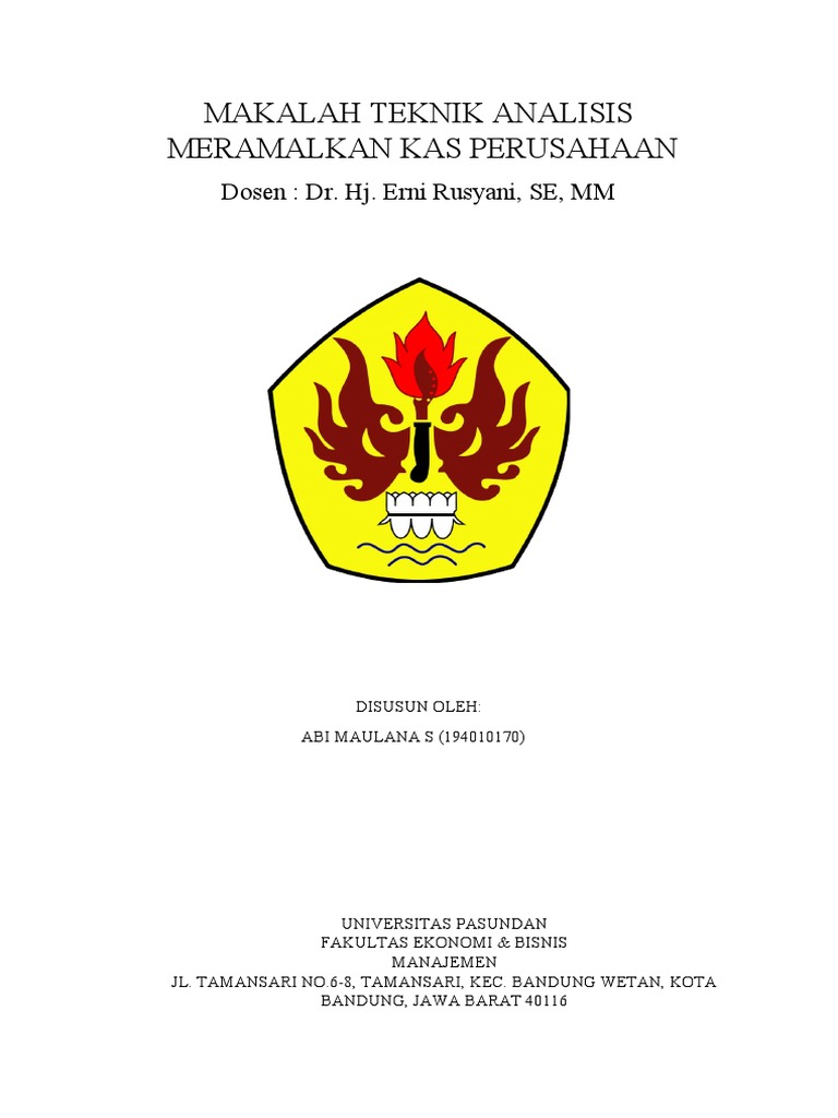 Makalah Teknik Analisis | PDF | Bisnis