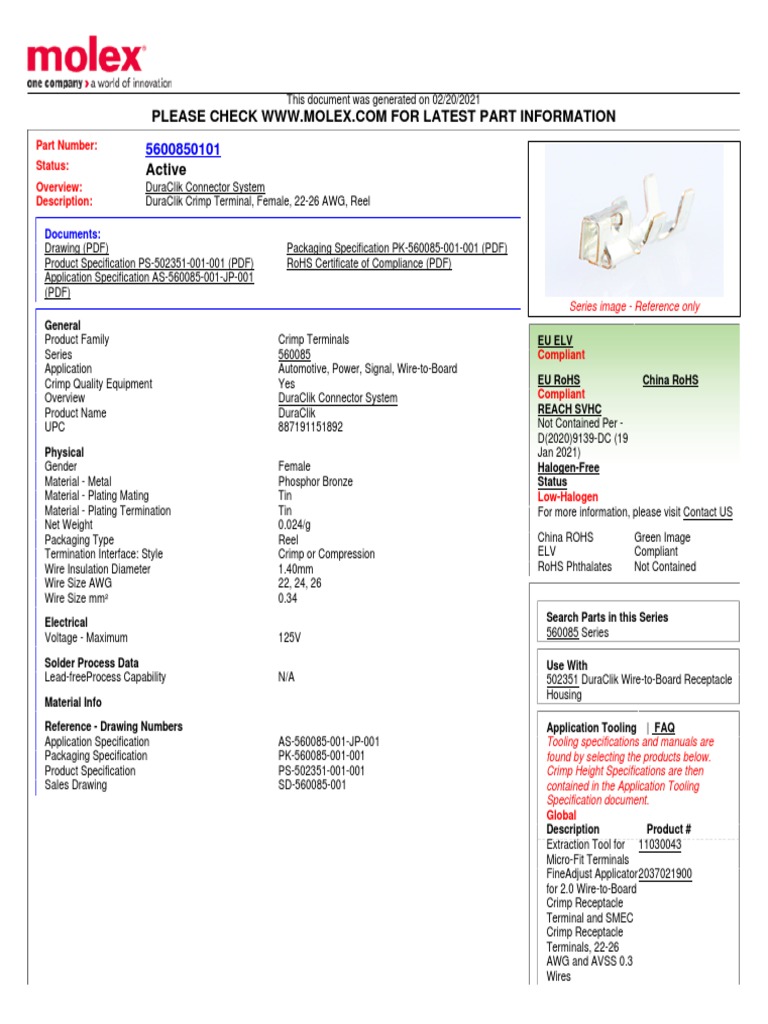 Part Number: Status: Overview: Description:: Documents | PDF ...