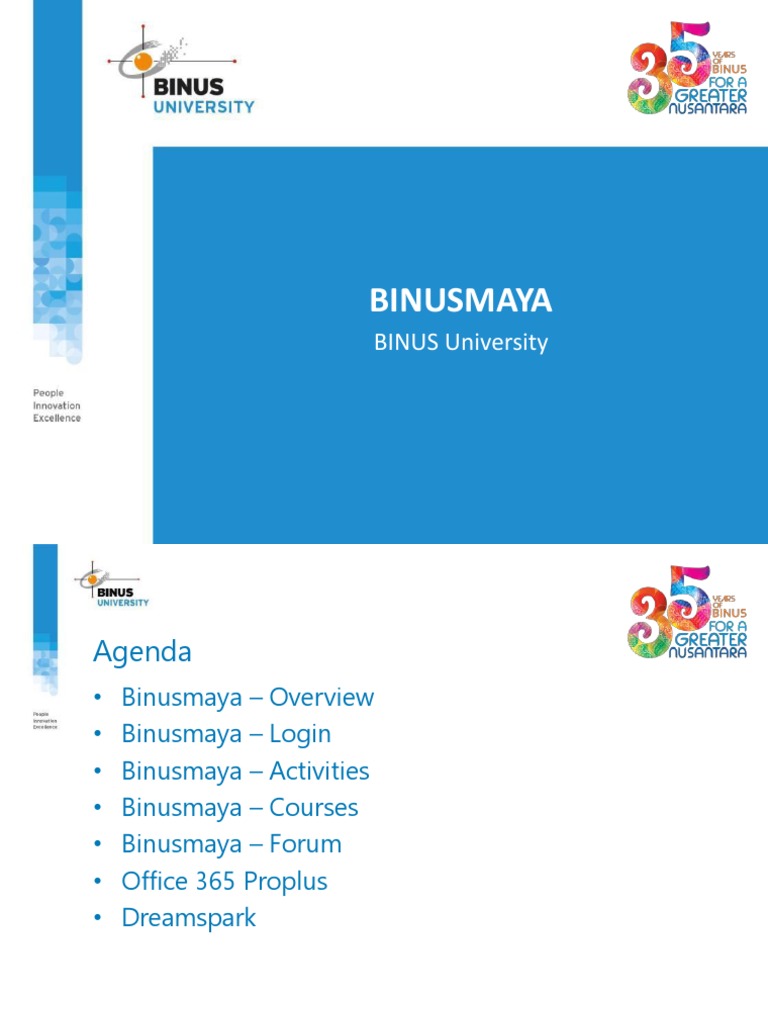 Binusmaya For Student Reguler | PDF