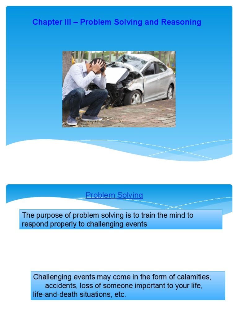 Chapter 3 Problem Solving and Reasoning | PDF | Deductive Reasoning | Inductive Reasoning