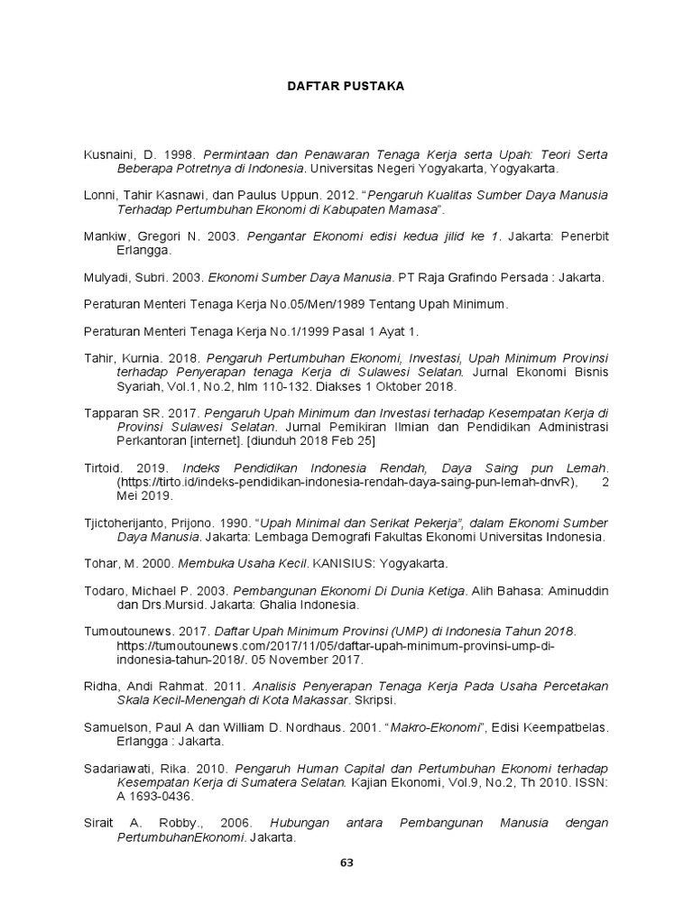 Contoh Penulisan Dapus | PDF | Ilmu Sosial