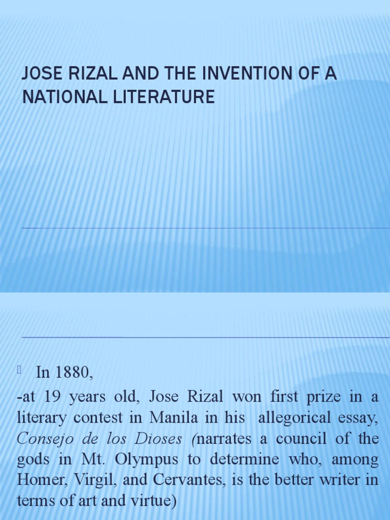 5 Jose Rizal and The Invention of A National Literature | PDF | Tagalog ...