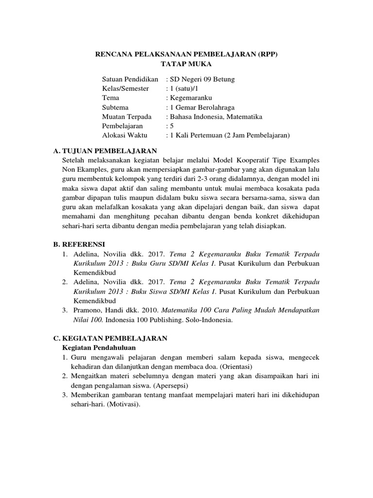 RPP Microteaching | PDF | Karier & Perkembangan | Seni & Disiplin Bahasa