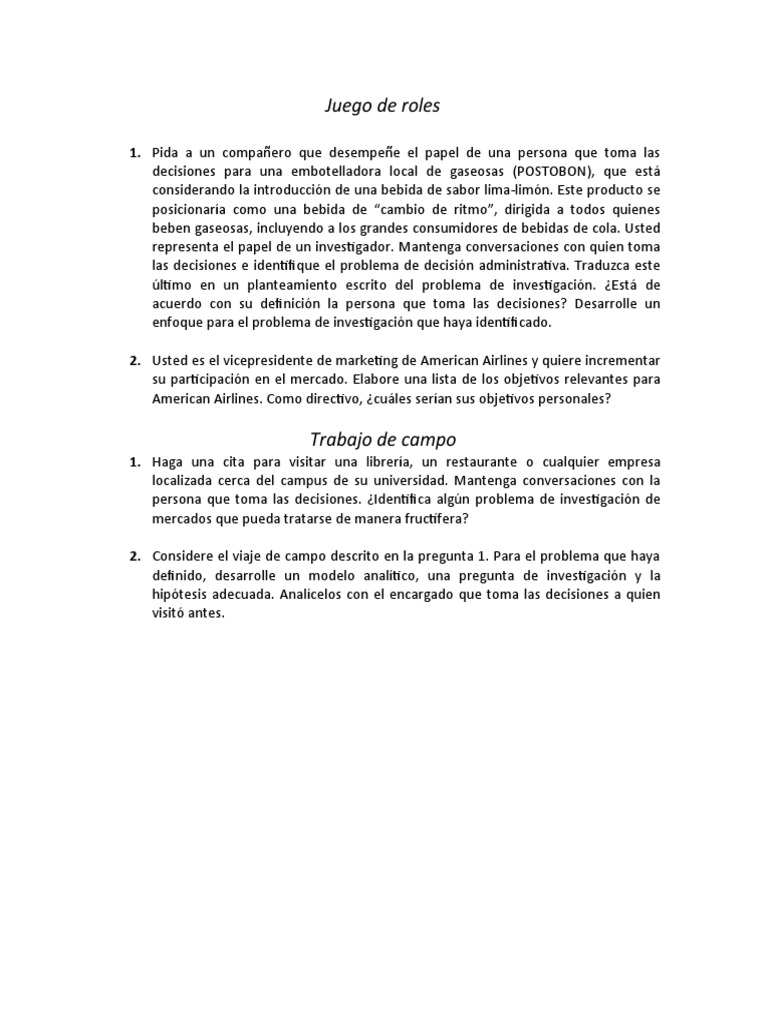 Juego de Roles | PDF