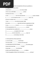 Text Plural of Nouns Reading Comprehension Exercises 92555 | PDF ...