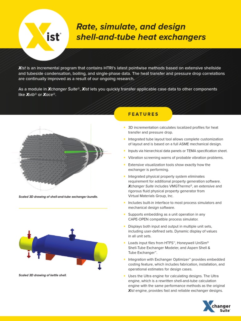 Rate, Simulate, and Design Shell-And-Tube Heat Exchangers | PDF ...
