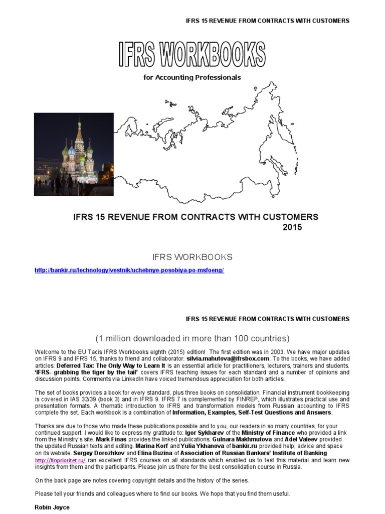 IFRS 15 Revenue From Contracts With Cust | PDF | International ...