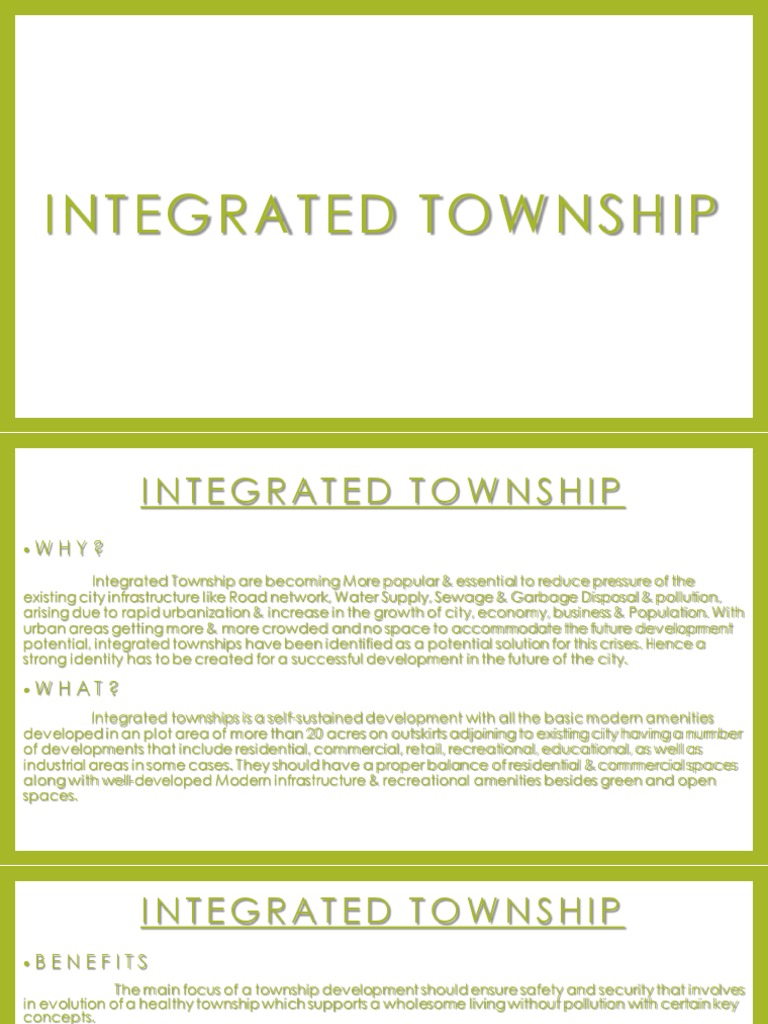 ITC Bhadrachalam Integrated Township Plan | PDF | Sustainability | Water
