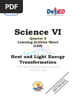 Grade 6 Energy Forms Lesson Plan | PDF | Fuels | Lesson Plan