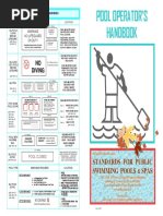 Swimming Pool Operators Manual | PDF | Swimming Pool | Ph