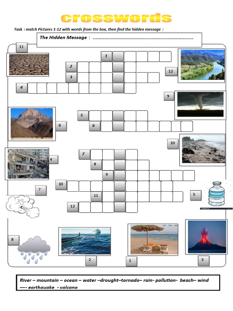 Crosswords-Back To Nature | PDF