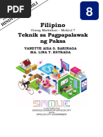 Filipino 8 Q2 Module 1 | PDF