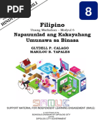 Aralin 1 Lesson-1 Filipino-8 - PPT | PDF
