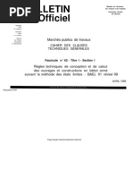 CPC - Fascicule 61 - Titre II - Conception Calcul Et Épreuves Des ...