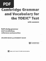 English Grammar For TOEIC | PDF | Verb | English Grammar