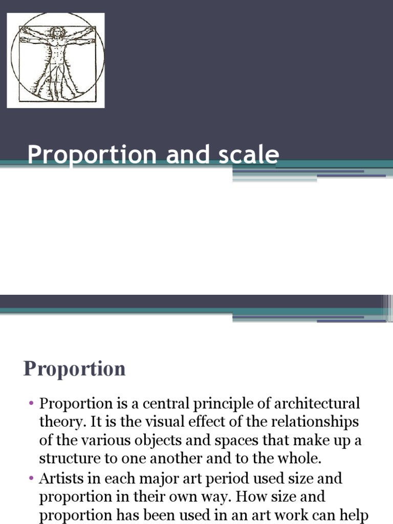 Proportion and Scale | Download Free PDF | Composition (Visual Arts ...