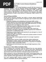 Traffic Management Plan - Template | PDF | Traffic | Road