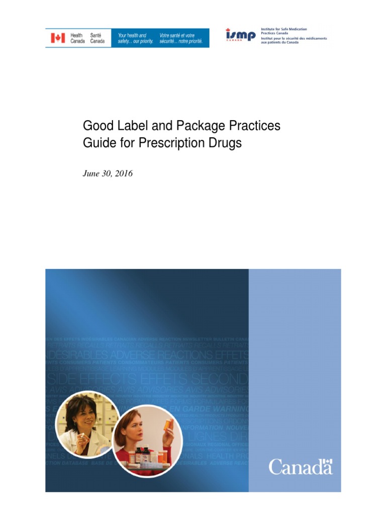 Good Label and Package Practices Guide For Prescription Drugs | PDF ...