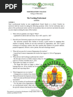 PAFTE Membership Form for Teachers | PDF