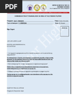 Example of Bionote | PDF