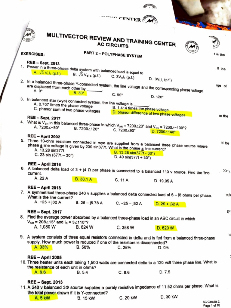 Multivector 3-Phase | PDF