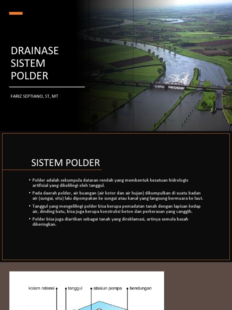 Pertemuan-06-Drainase Sistem Polder 02 | PDF