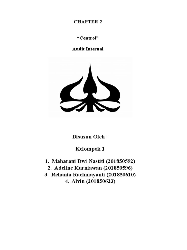 Chapter 2 (Audit Intern) - Kelompok 1 | PDF