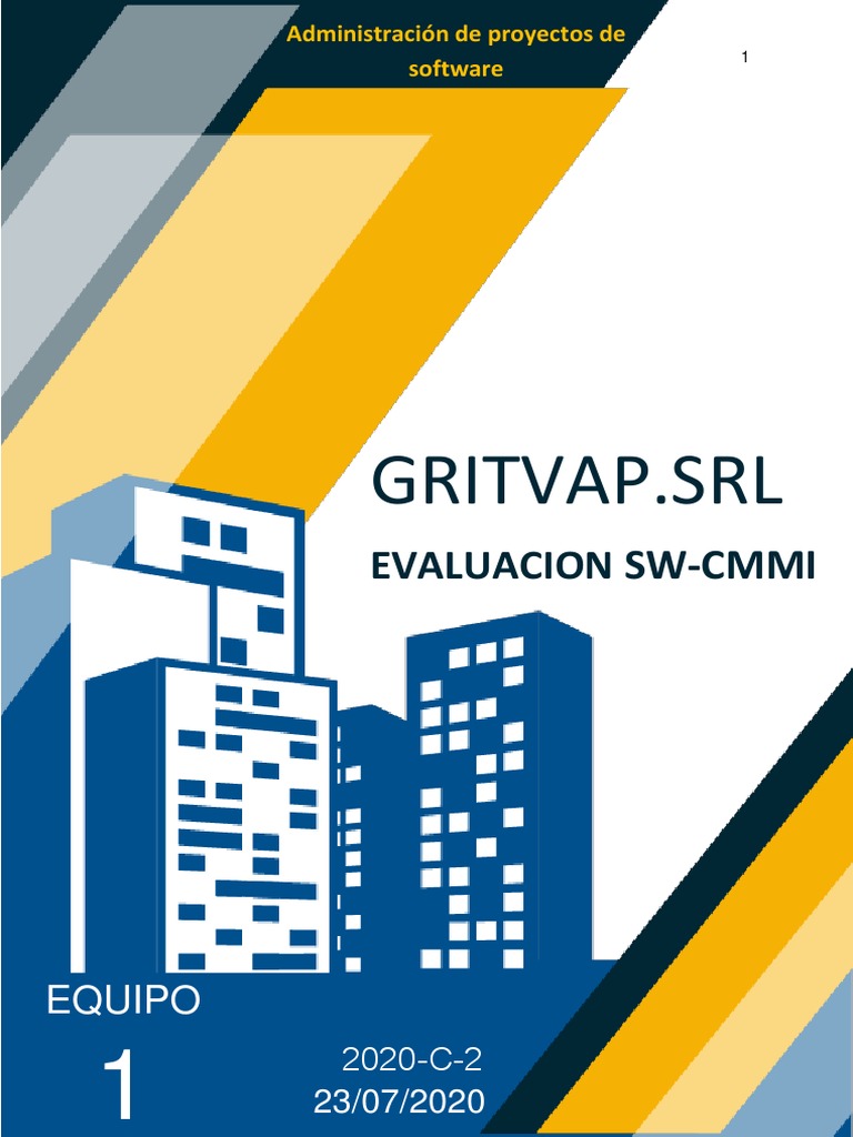 Evaluacion SW-CMMI GRITVAP | PDF | Software | Business
