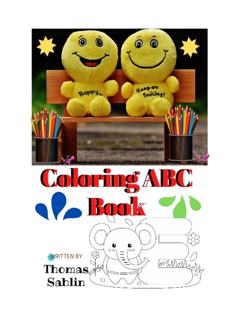 Coloring ABC Book For Children | PDF | Art | Poetry