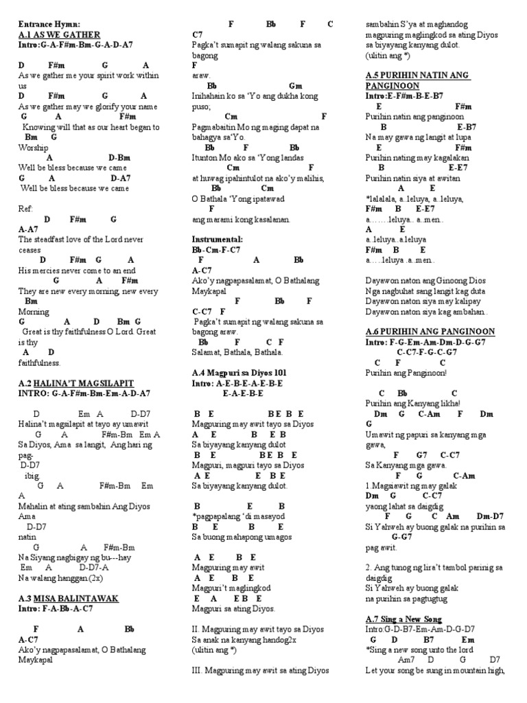 Ifi Song Book 1 | PDF