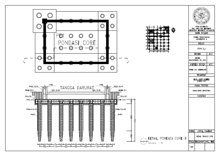 Pondasi Core B | PDF