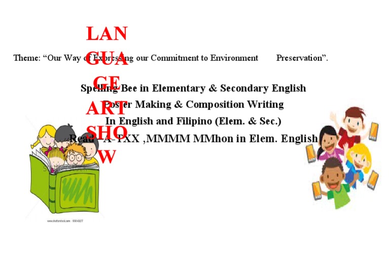 Lan Gua Ge Art Sho W: Read - A-Txx, MMMM Mmhon in Elem. English | PDF ...