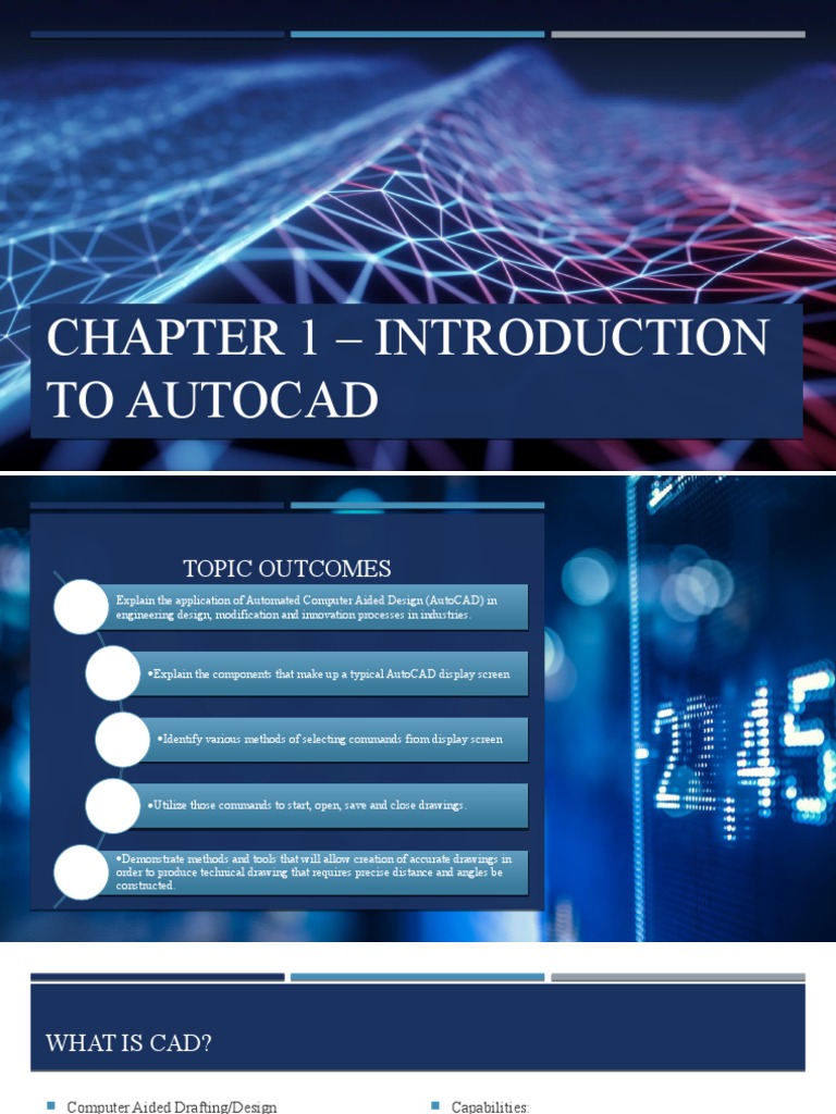 Chapter 1 Introduction To Autocad Pdf Computer Aided Design 3 D