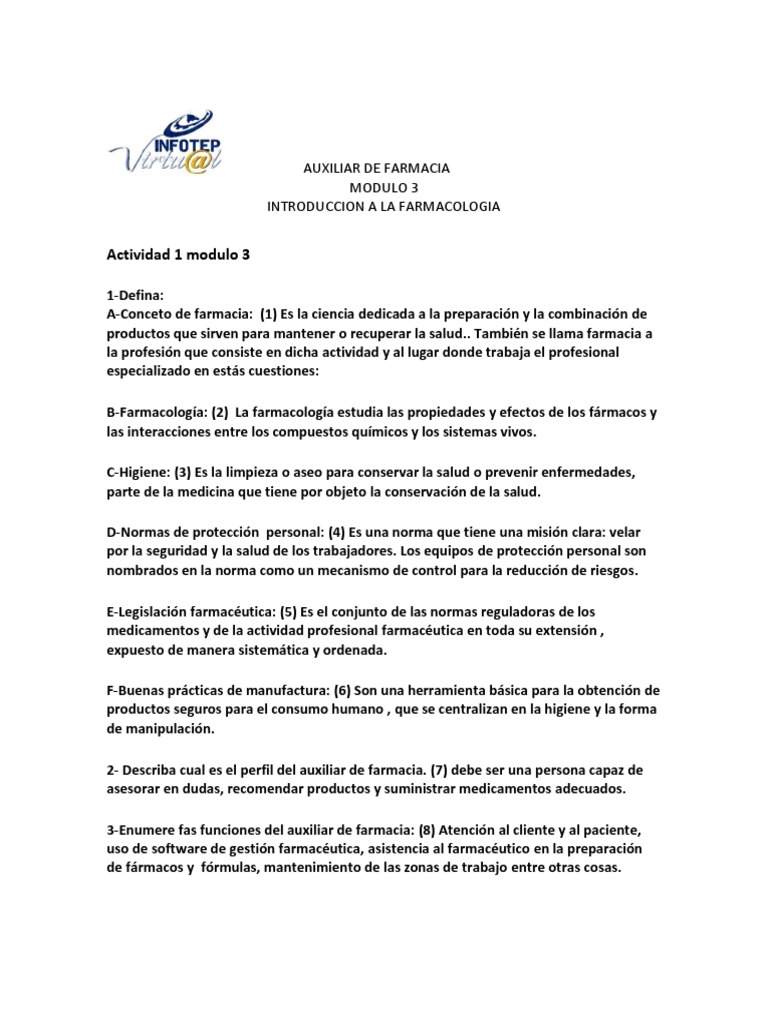 Actividad 1 Modulo 3 | PDF