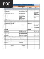 Centrifugal Pump Checklist | PDF | Pump | Leak