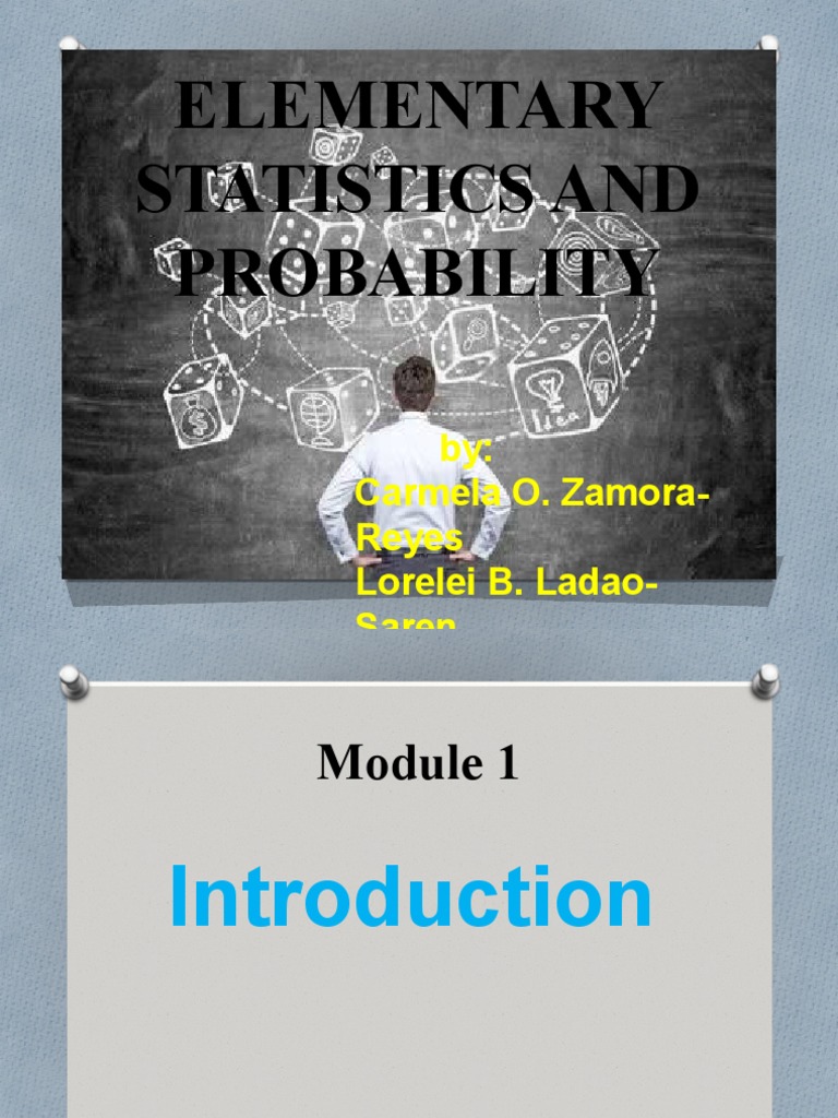 ELEMENTARY STATISTICS AND PROBABILITY FUNDAMENTALS | PDF | Level Of ...